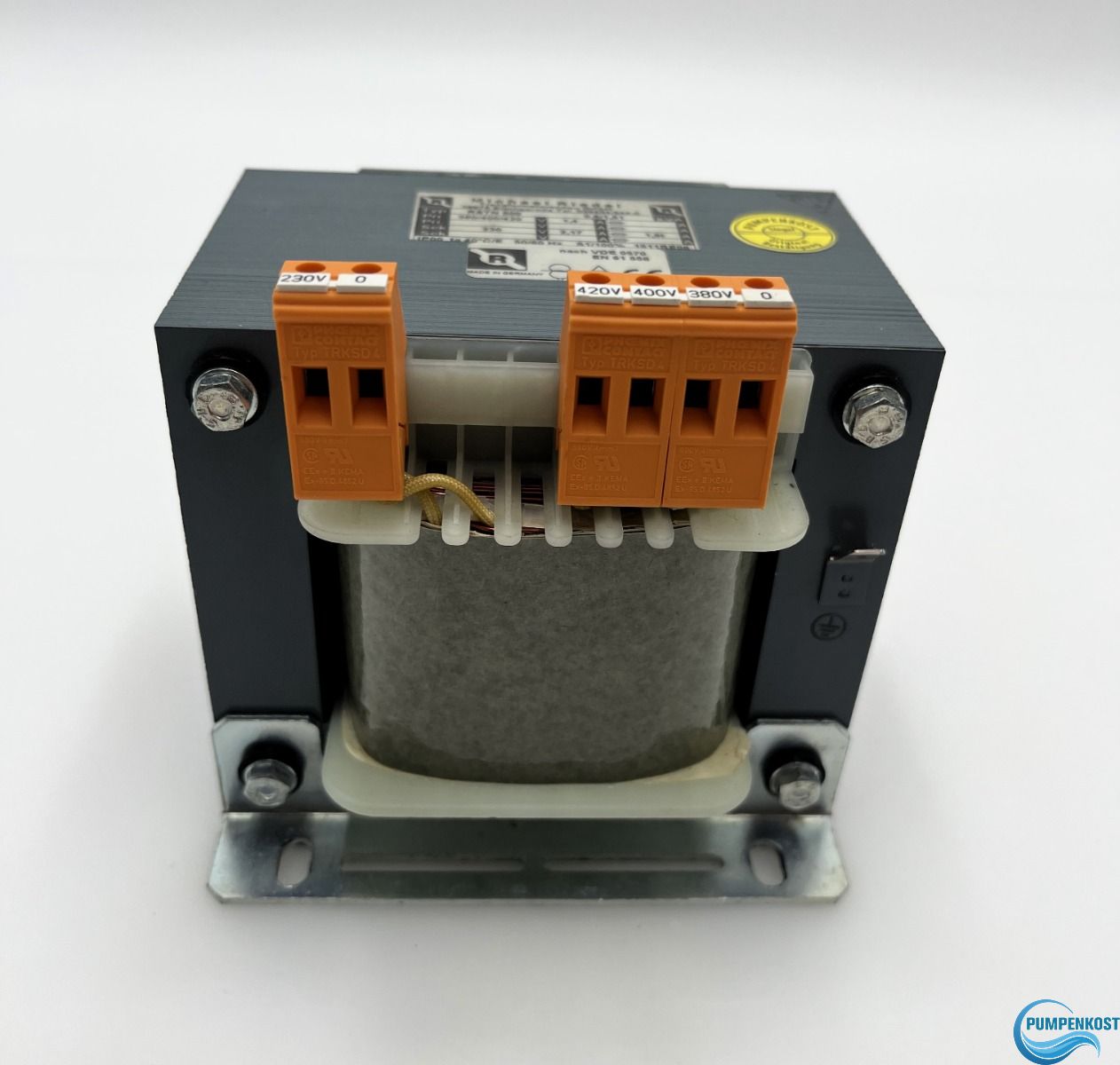 Michael Riedel RSTN 500 Trafo pri. 380 400 420V sec 230V 2,17A 500VA ...