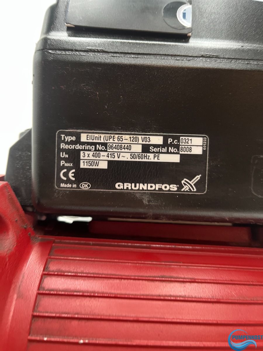 Grundfos UPED 65-120 F Ersatz Pumpenkopf 3x400V A24/4